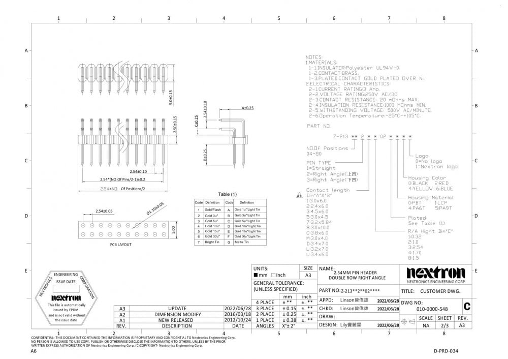 Nextron 213-8021-4021-001 technical drawing page 2