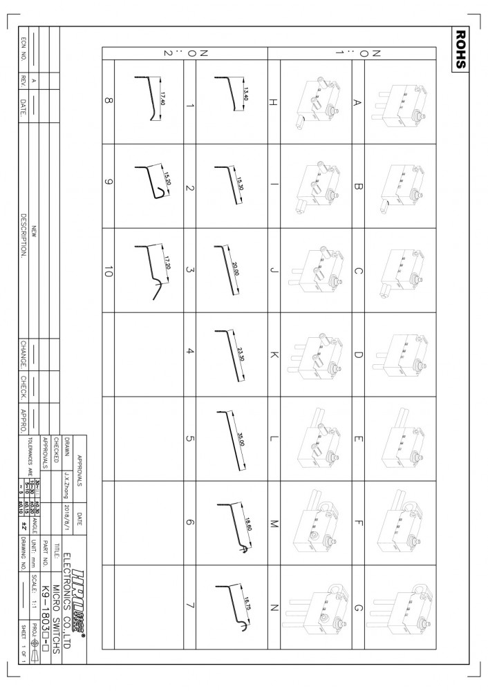 K9-1803N technical drawing page 2