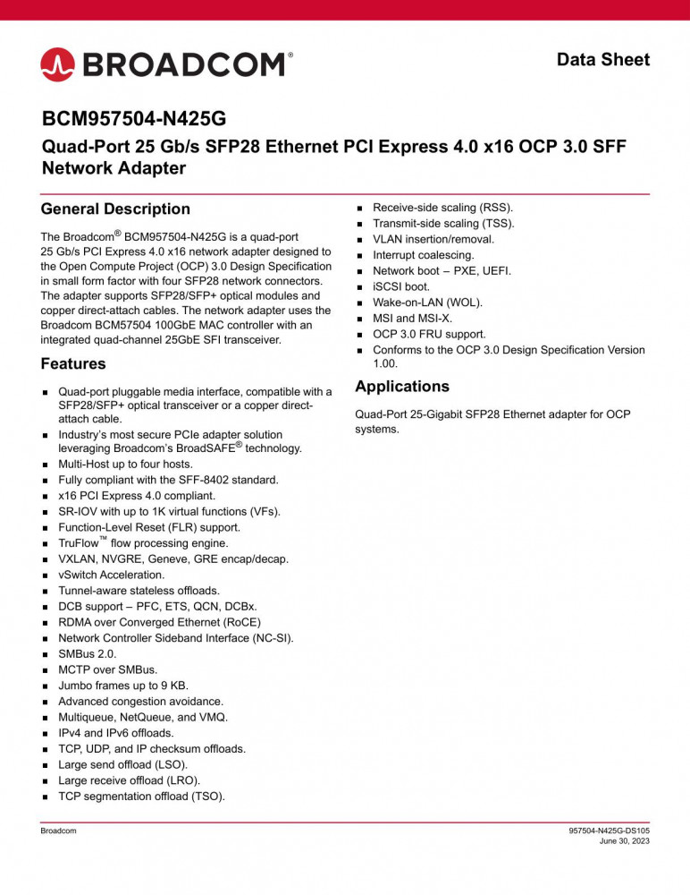 BCM57504 technical document page 1