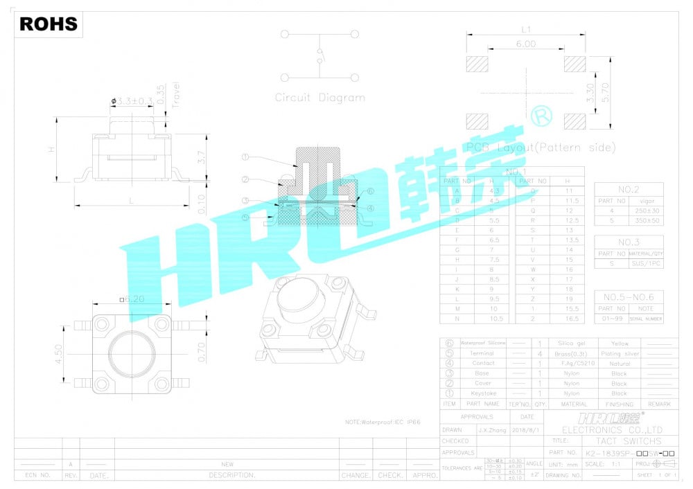 K2-1839SP-O4SB-02 technical drawing