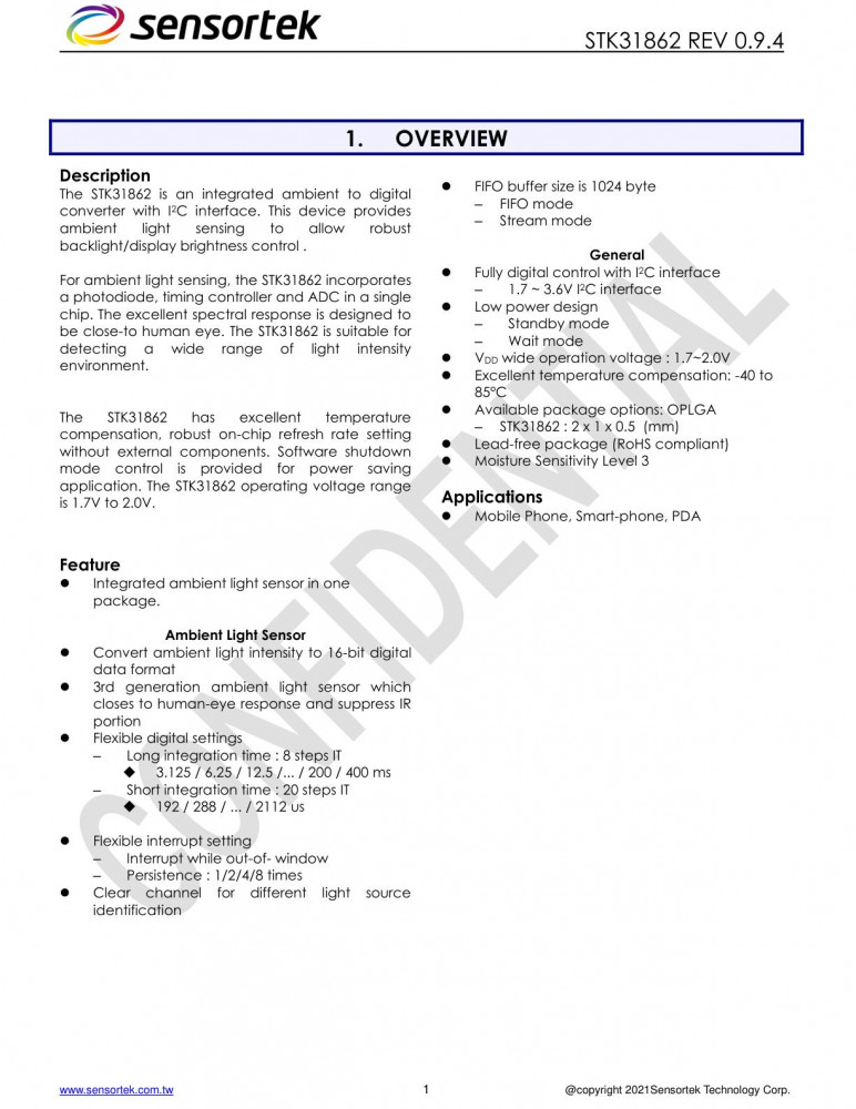 STK31862 datasheet page 2