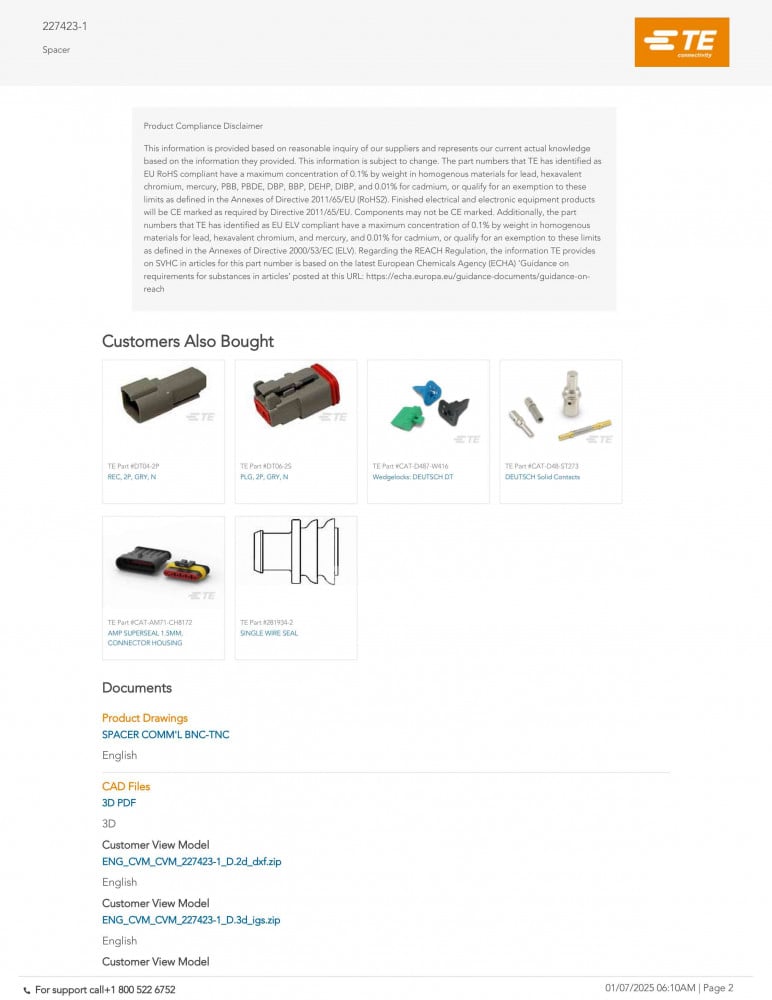 227423-1 technical document page 2