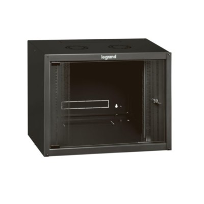 Fixed shelf Linkeo 2U depth 200mm screw fixing on 2 x 19 inches uprights