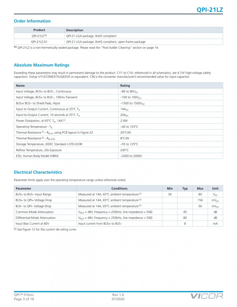 QPI-21LZ technical document page 3