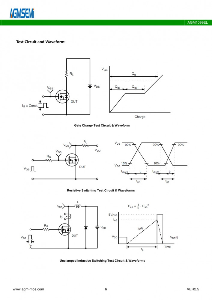 AGM1099EL datasheet page 6