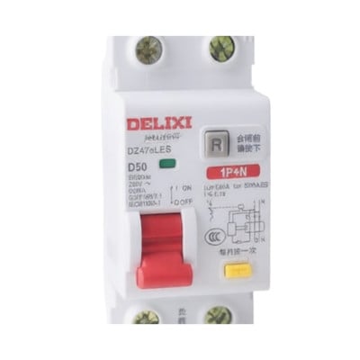 Delixi Electric DZ47SLES1C16R50 Miniature Residual Current Circuit Breaker