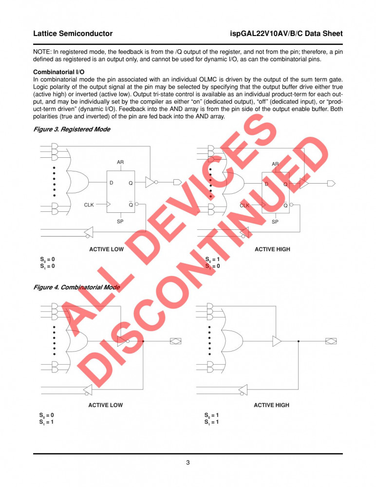 ISPGAL22V10AV-75LSN datasheet page 5