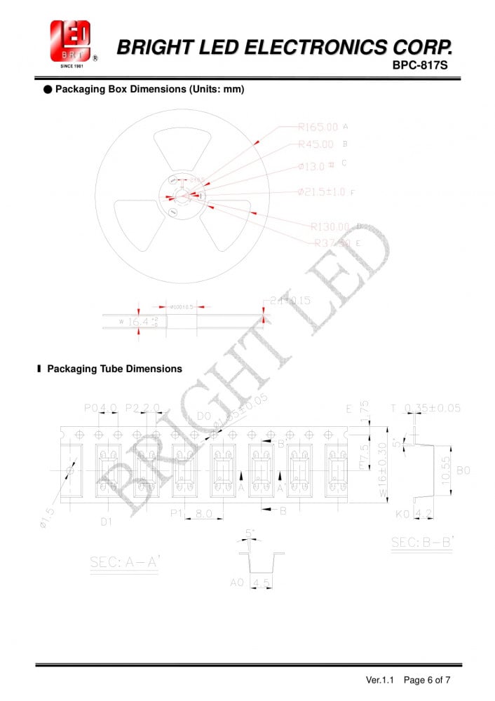 BPC-817SB datasheet page 7