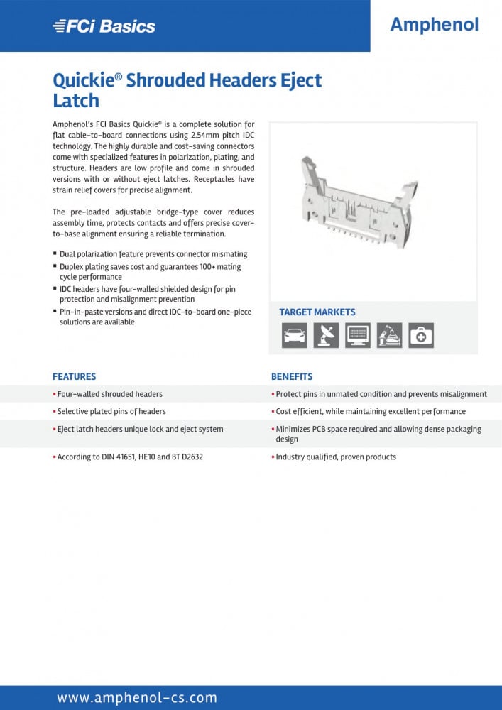 Amphenol Quickie documentation page 8