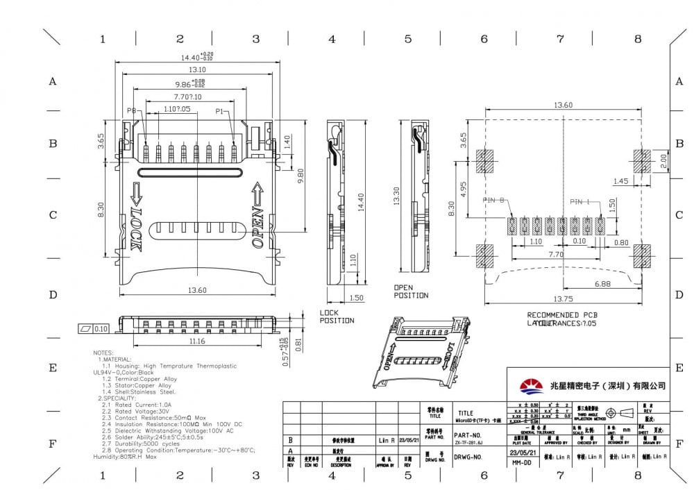 Megastar ZX-TF-281.6J product document