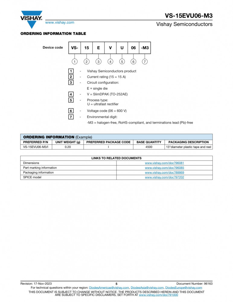 VS-15EVU06-M3/I datasheet page 5