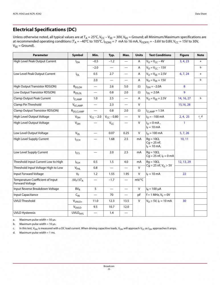 ACPL-H342 datasheet page 8