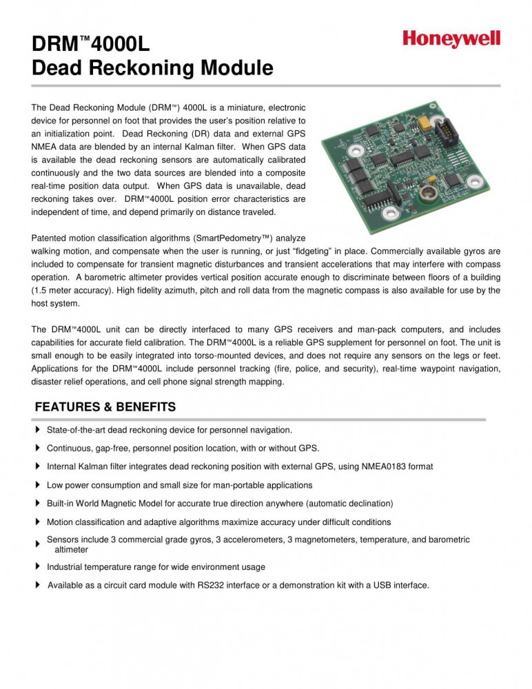 DRM4000L document page 1