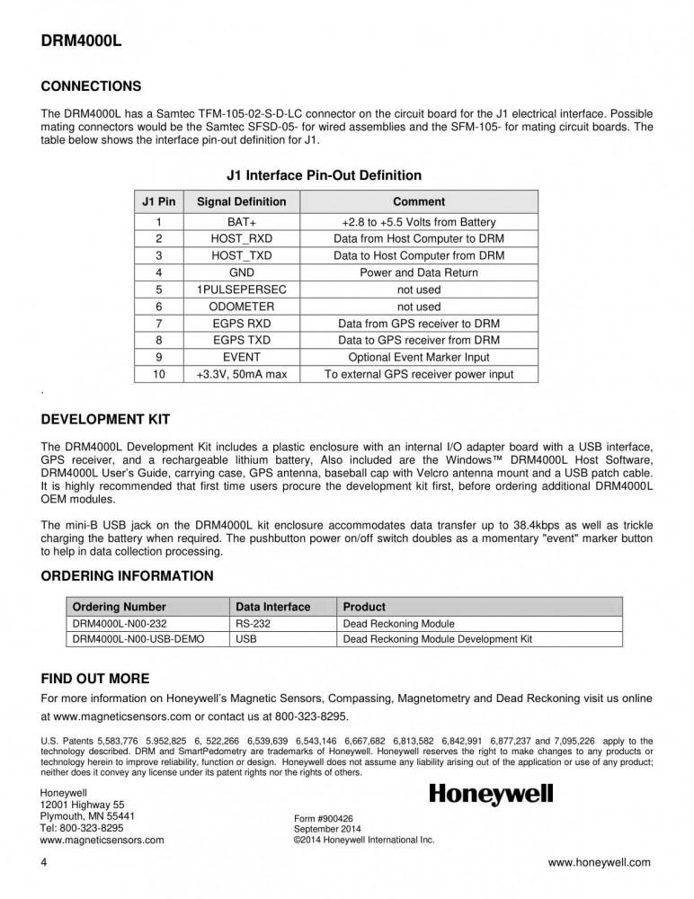 DRM4000L document page 4