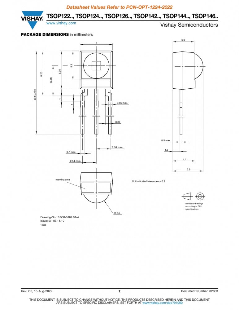 TSOP14638 datasheet page 7