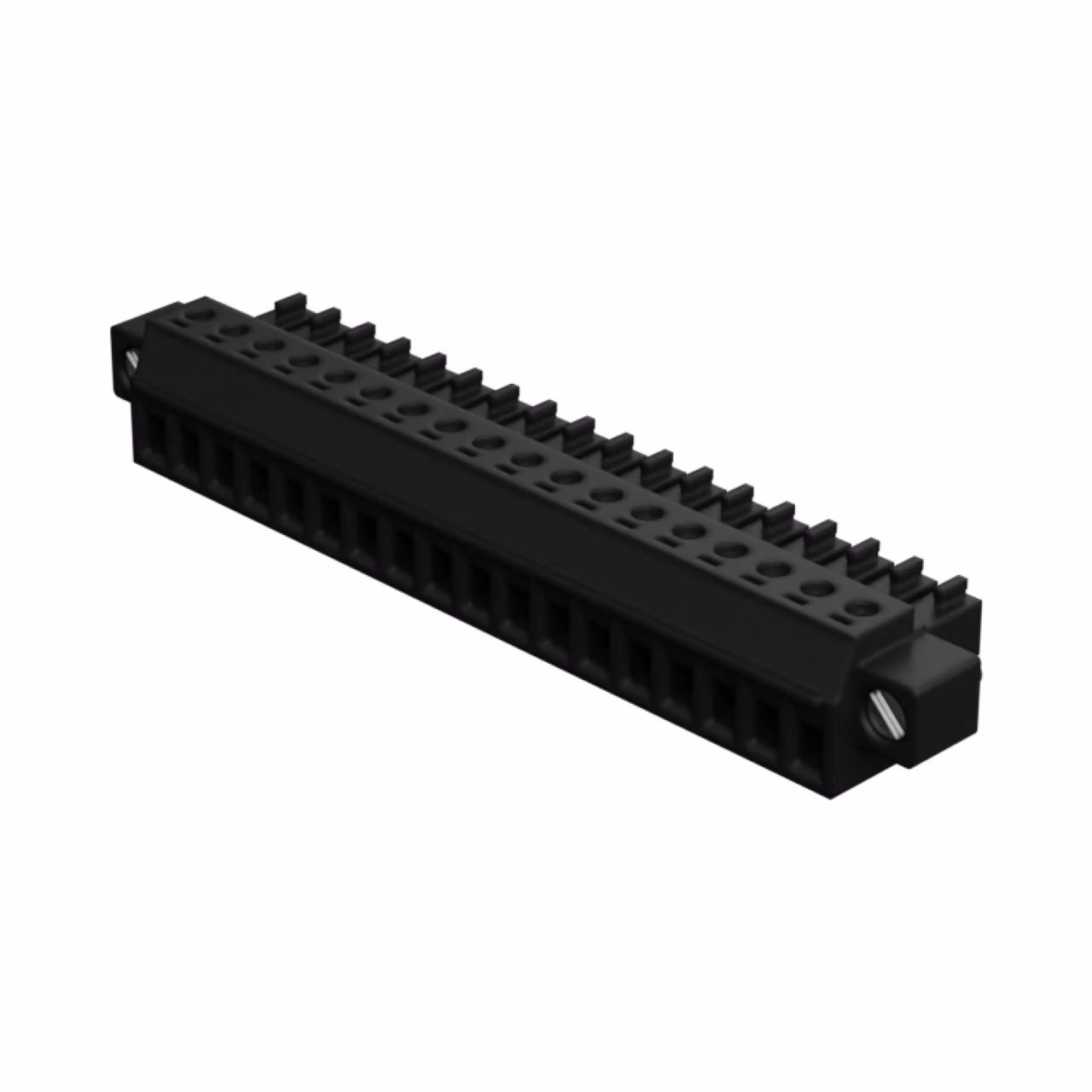 3.81mm Pitch Eurostyle Horizontal Plug, with Retention Screws, 18 Circuits for sale