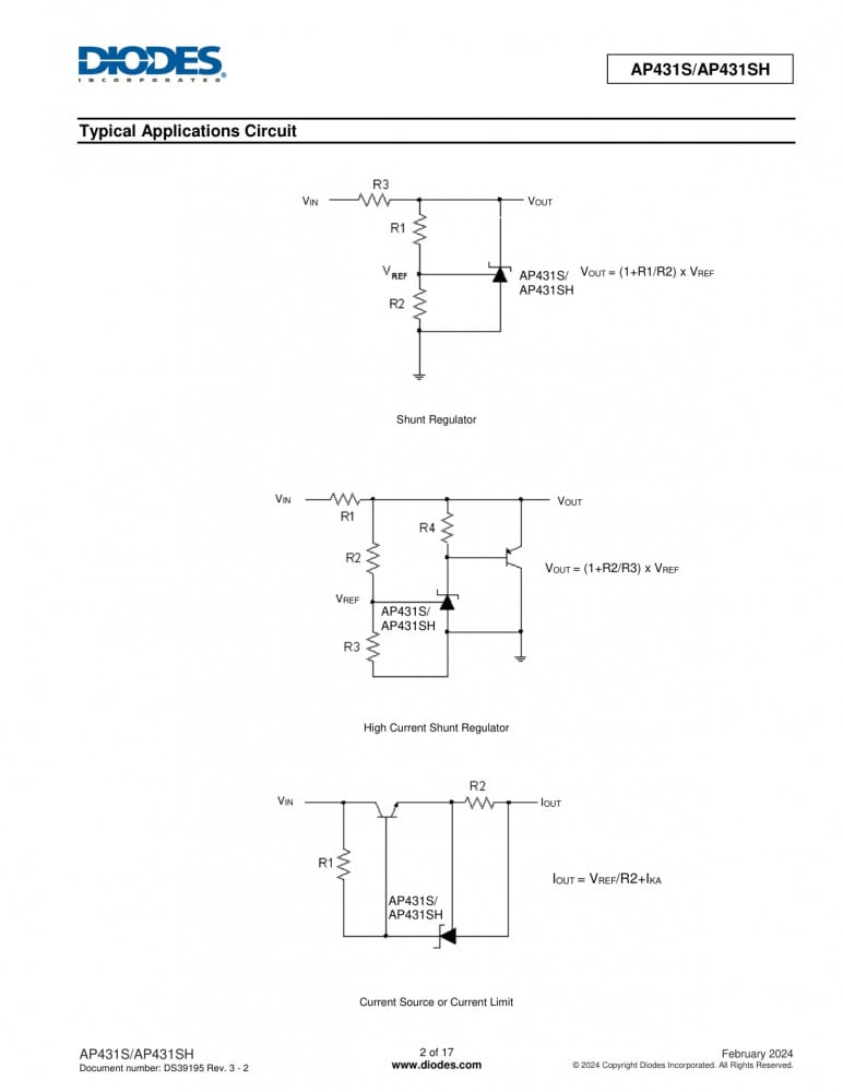 AP431S datasheet page 2