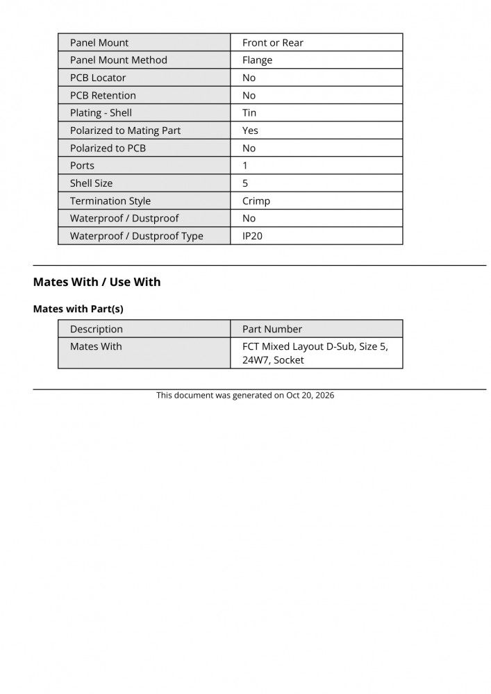 Molex 1731071293 drawing preview, page 3