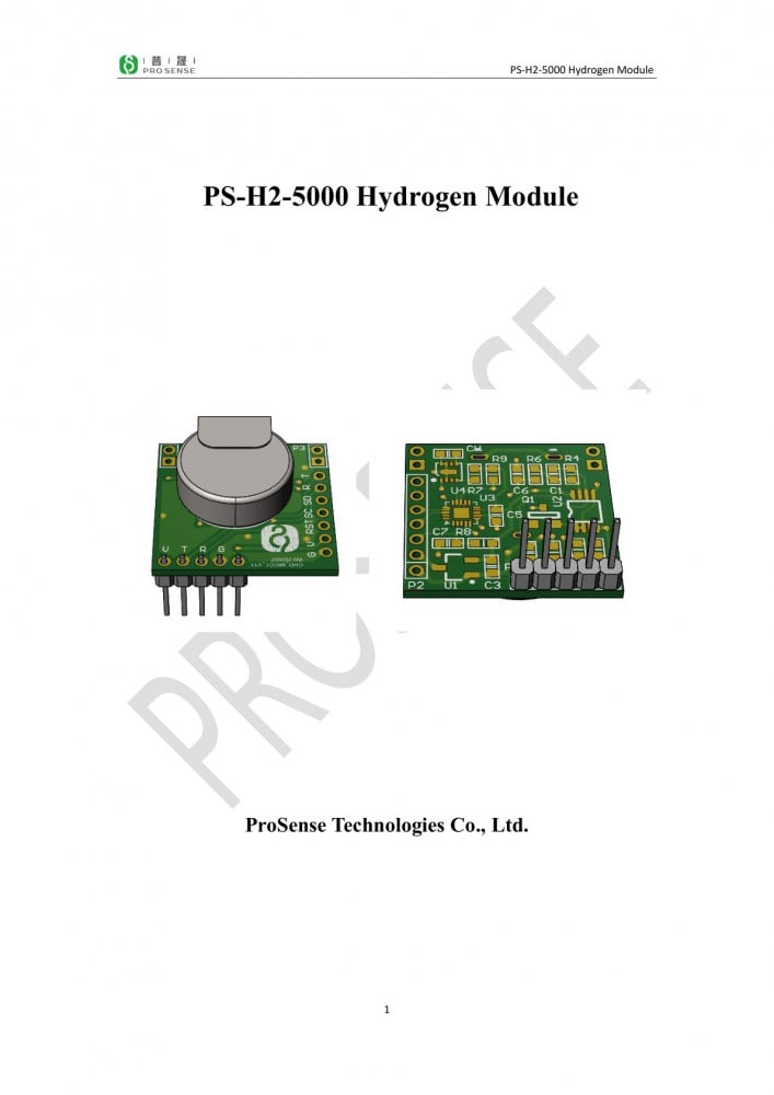 PS-H2-5000 document page 1
