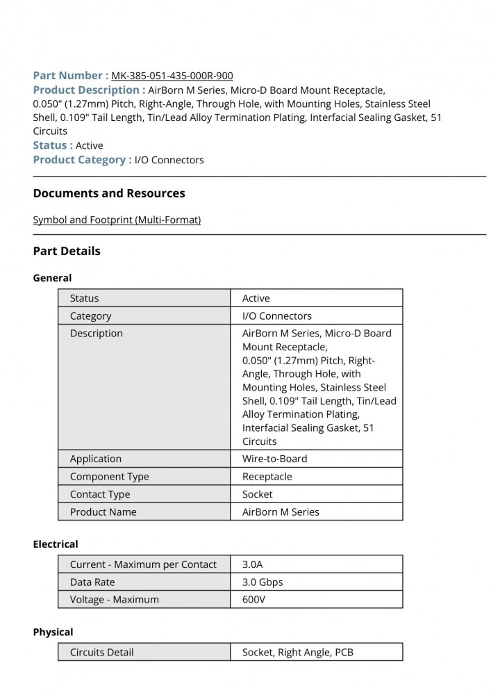 Product document page 1