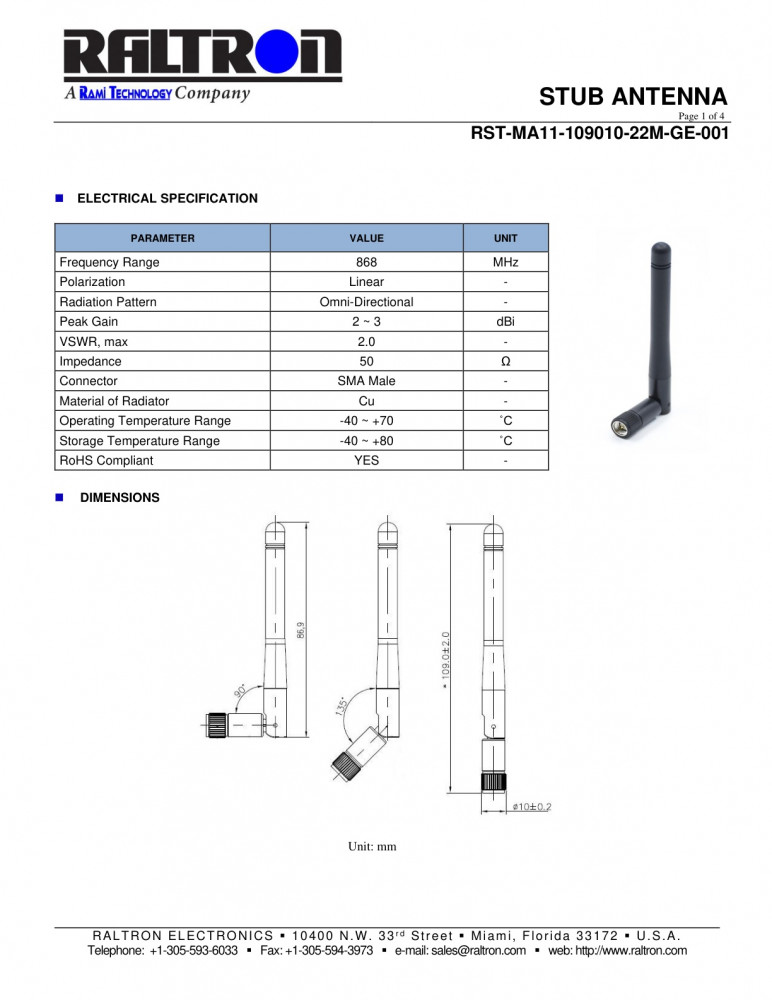 RST-MA11-109010-22M-GE-001 datasheet page 1