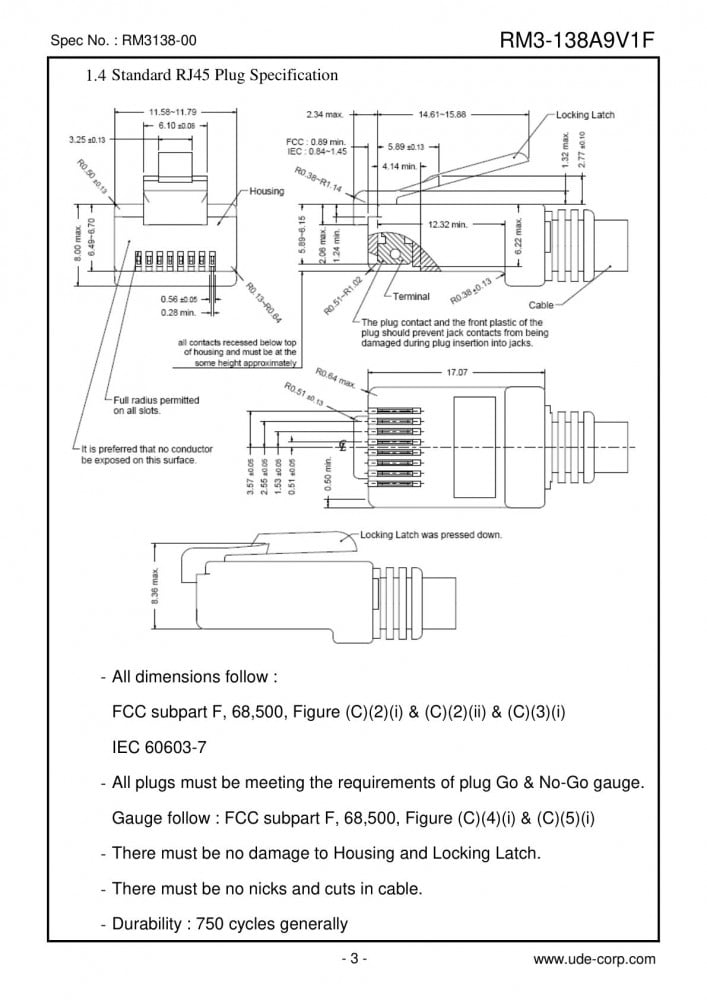 RM3-138A9V1F plug specification