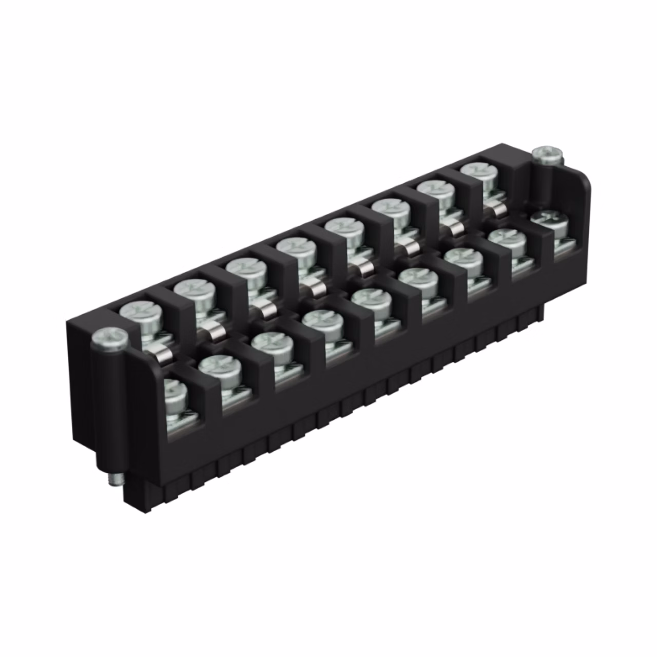 5.08mm Pitch Beau EuroMate Pluggable Terminal Block, Dual Level, 270° Wire Entry, with Retention Screws, 17 Circuits for sale