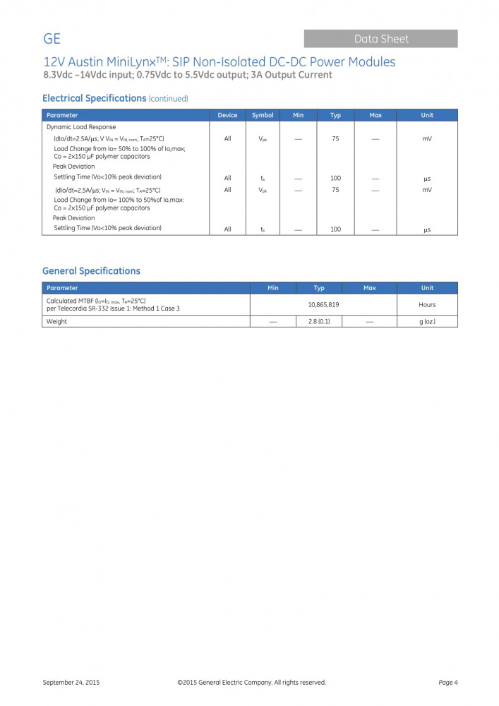 AXA003A0X datasheet page 4
