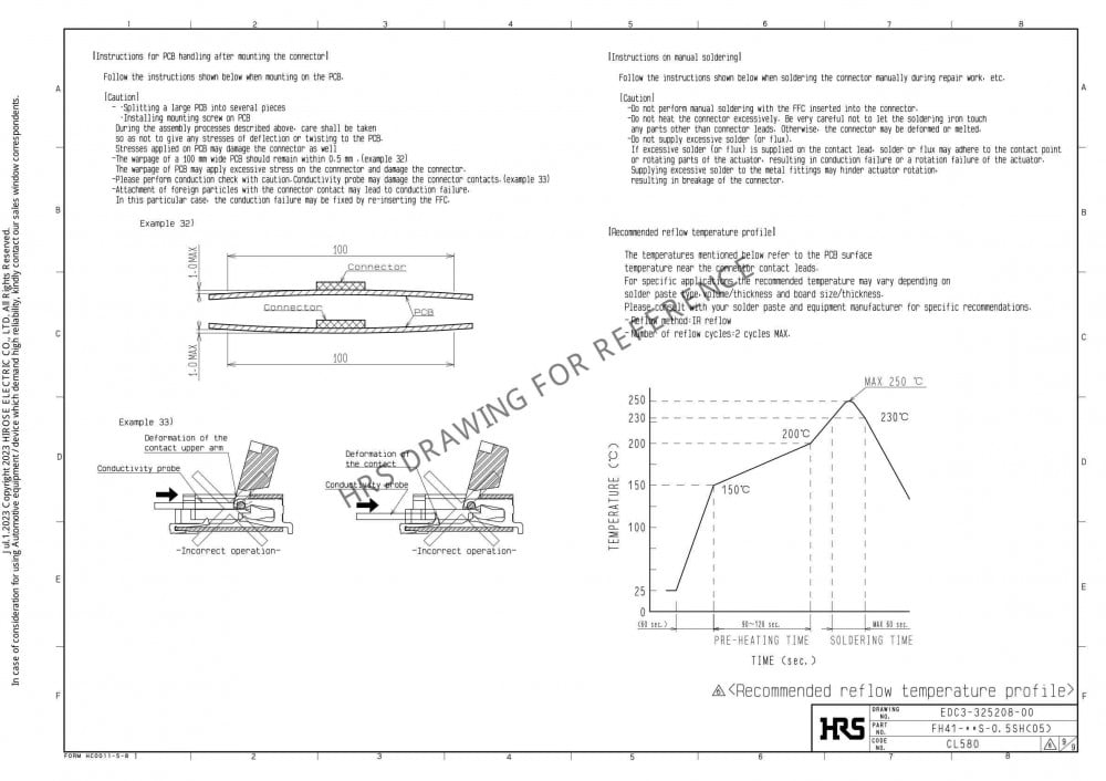 HRS FH41 series technical document page 9