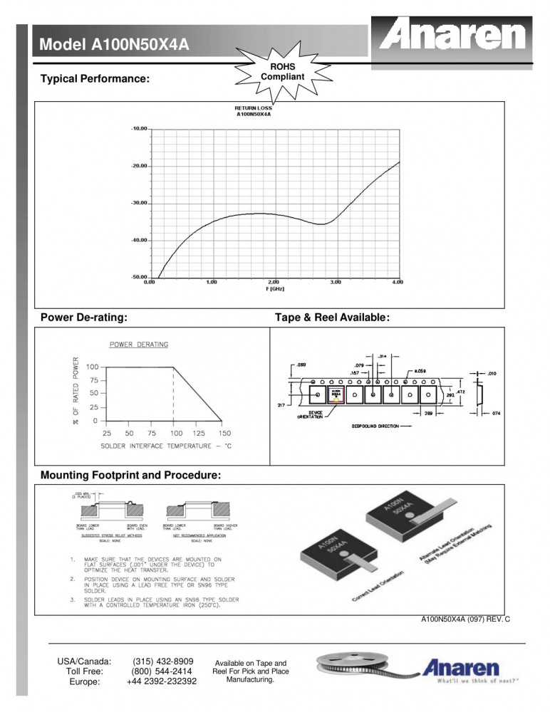 A100N50X4A datasheet page 2
