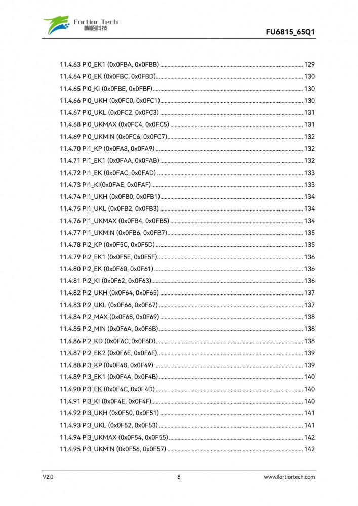 FU6865Q1 datasheet page 8