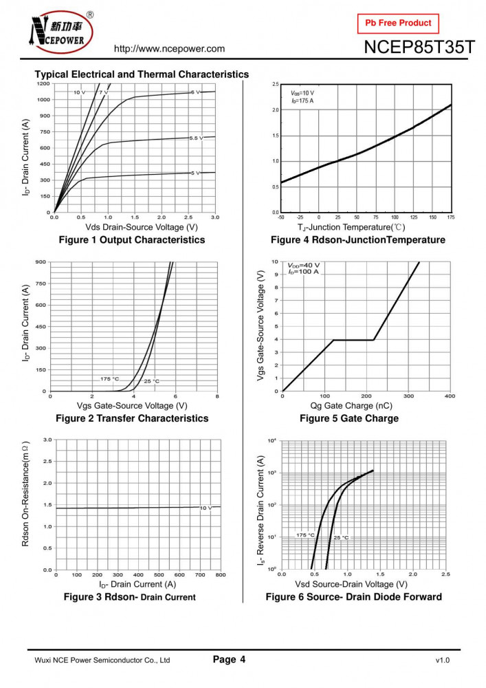NCEP85T35T datasheet page 4