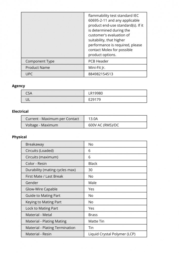 MOLEX 462073006 product document image 3