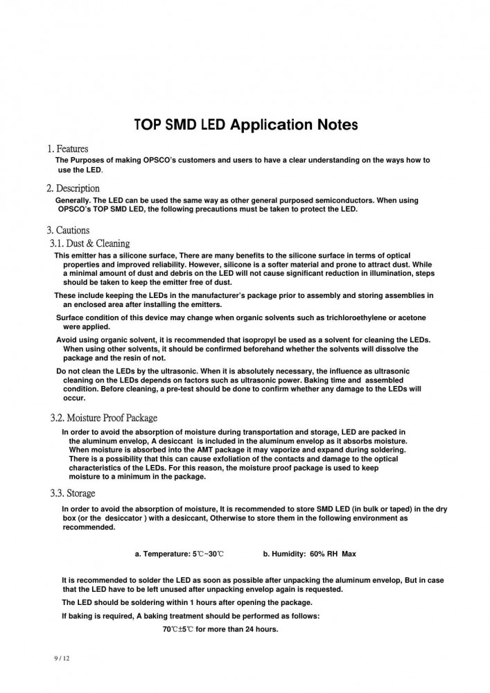 SK9822 specification page 9