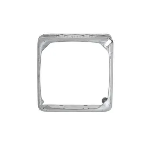 4 in. Square Extension Ring, Drawn, 1-1/2 in. Deep, Eight 1/2 in. and Four 3/4 in. KO's for sale