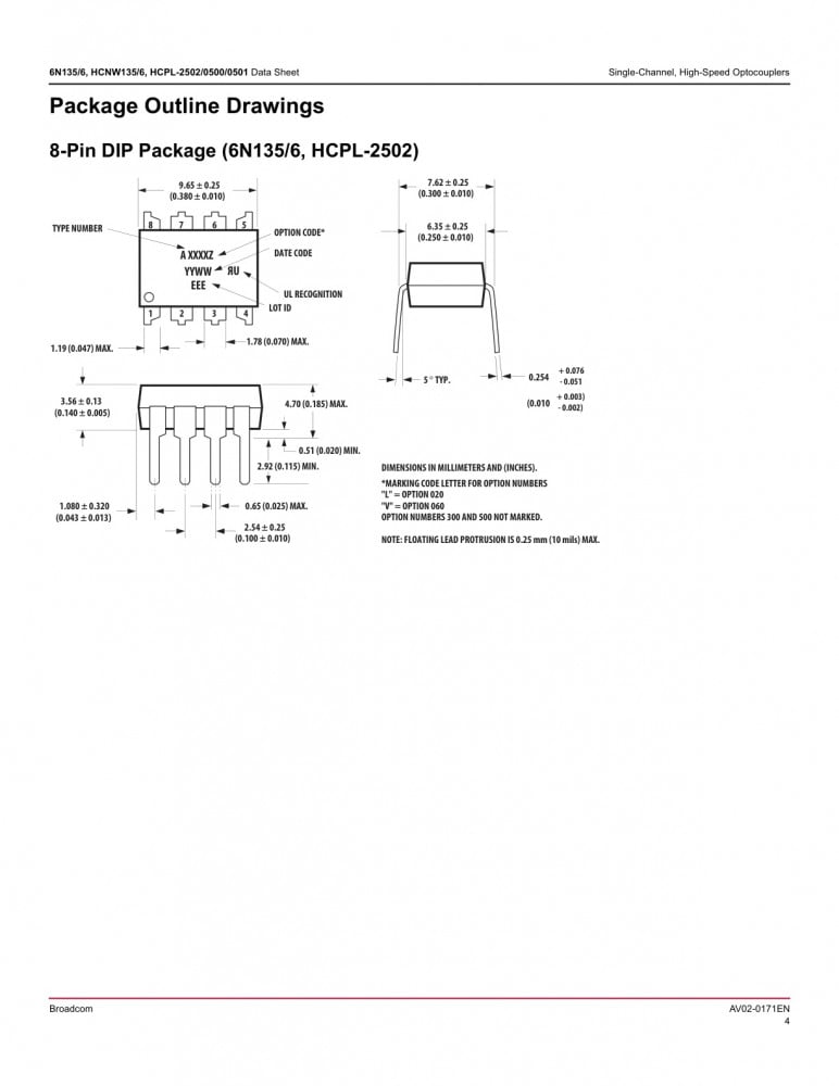 HCNW135 datasheet page 4