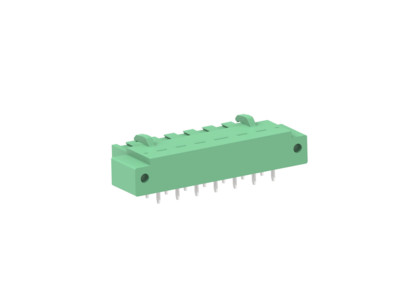 5.08mm Pitch Eurostyle Horizontal PC Board Plug, with Retention Ends, 7 Circuits for sale