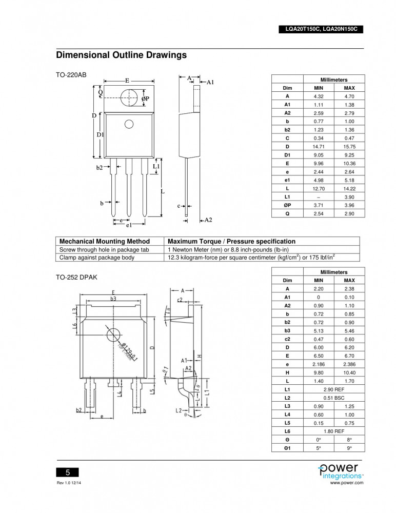 LQA20N150C datasheet page 5