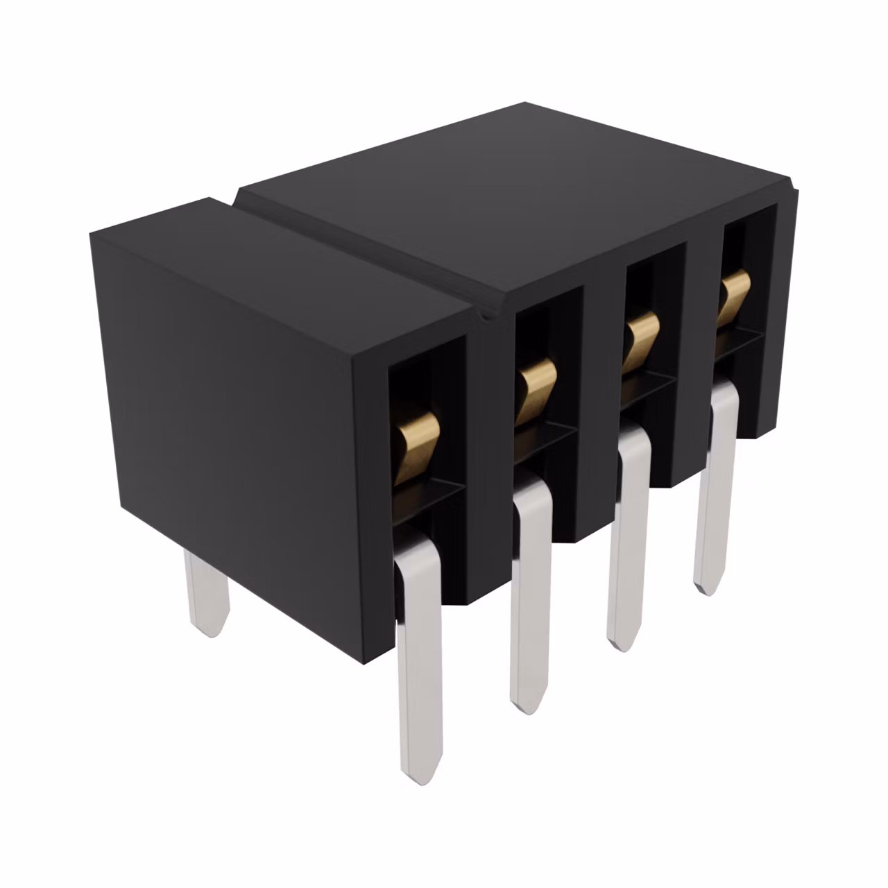 2.00mm Pitch Milli-Grid Receptacle, Side Entry, Through Hole, 0.38µm Gold (Au) Plating, 8 Circuits, Tube, Lead-Free