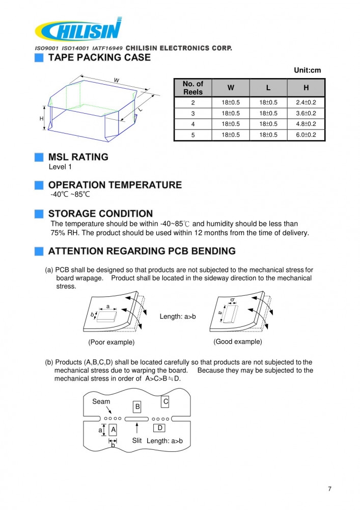 BTLL001608JXVSBA10 specification page 7