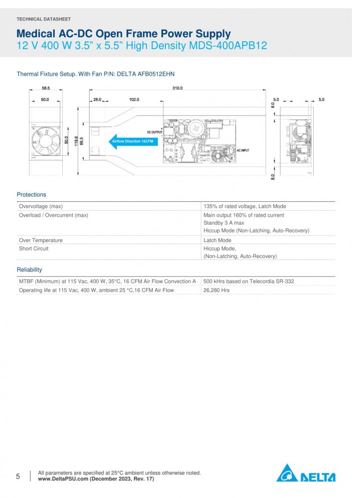 MDS-400APB12 datasheet page 5