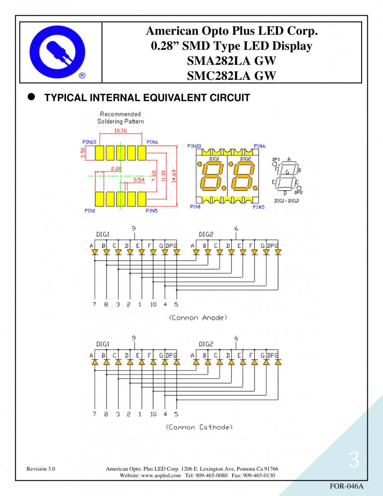 SMC282LA datasheet page 3