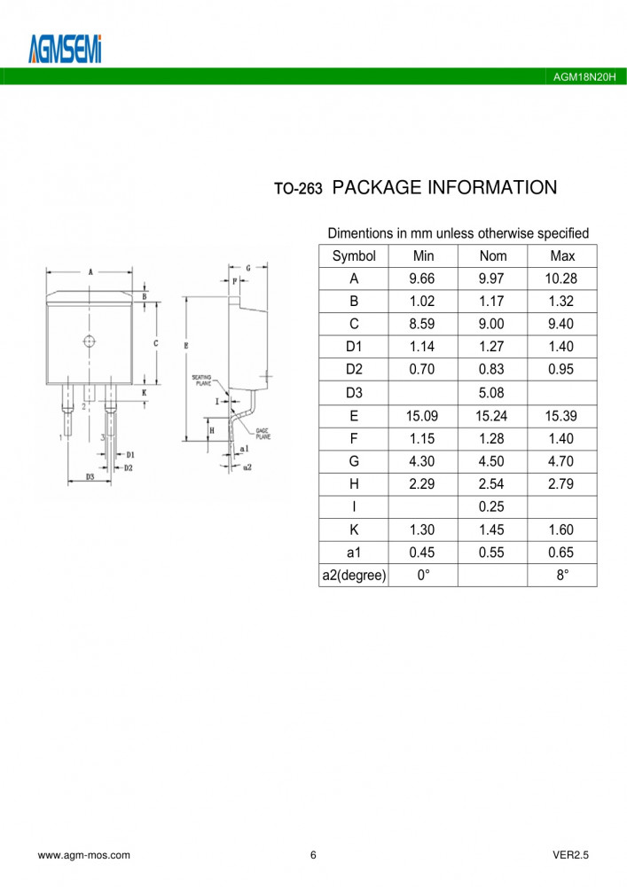 AGM18N20H datasheet page 6