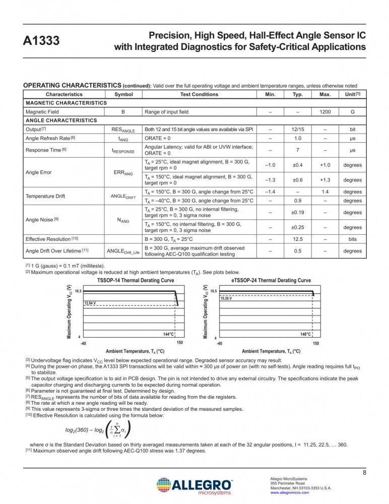 A1333 datasheet page 8