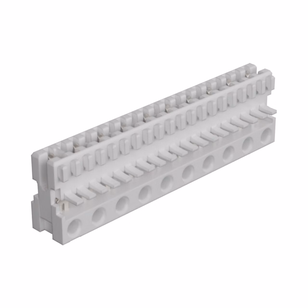 RAST R-Power Female Connector, 5.00mm Pitch, 6.0A, 10 Circuits, UL94-V2, Fully Coded, Open Endwalls, Polarizing Rib Between 1/2 for sale