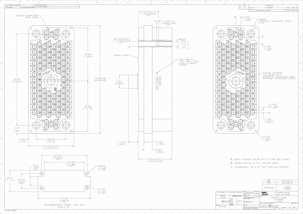 TE Connectivity 201532-2 technical document preview