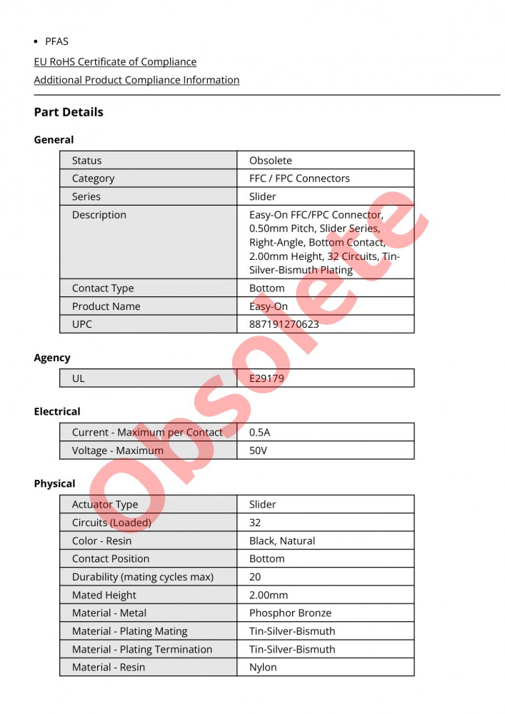 MOLEX 541323233 technical document image 2