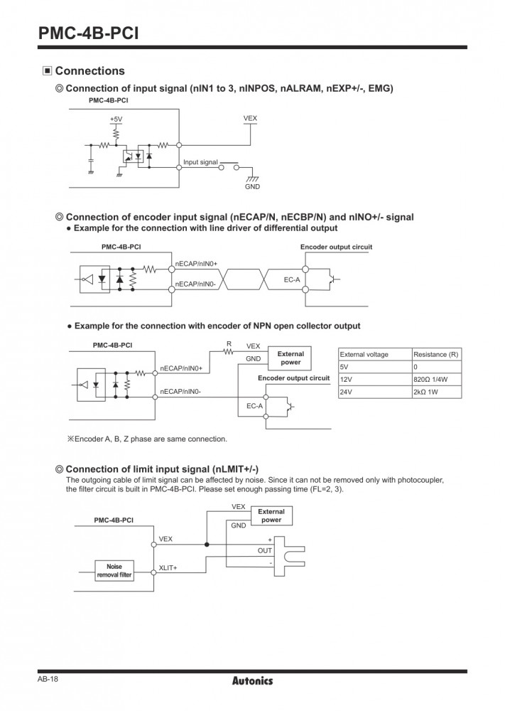PMC-4B-PCI technical document page 4