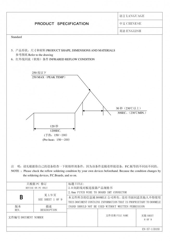 BOOMELE PH-D specification page 9
