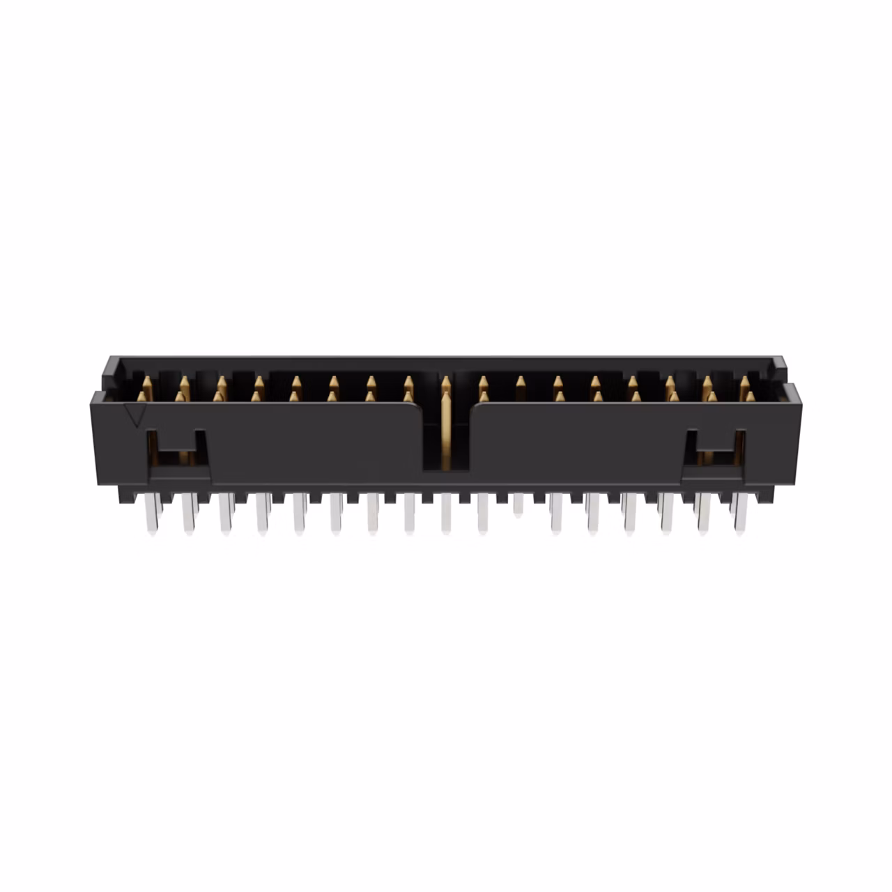 2.00mm Pitch, Milli-Grid PCB Header, Dual Row, Vertical, Through Hole, Shrouded, 34 Circuits, Circuit 21 Voided, 0.38µm Gold (Au) Plating, 2.50mm Tail Length, Dual Side Slots, Dual Friction Locks, Center Polarization, Tube for sale